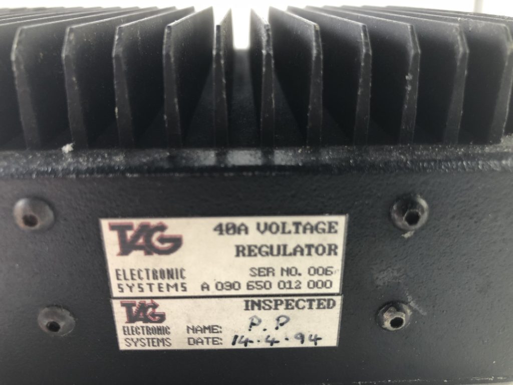 40A Voltage Regulator (1994-1996) - OLDtronics